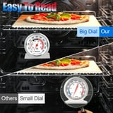 PECULA Oven Thermometer 50-300°C/100-600°F, Oven Baking Chef ...