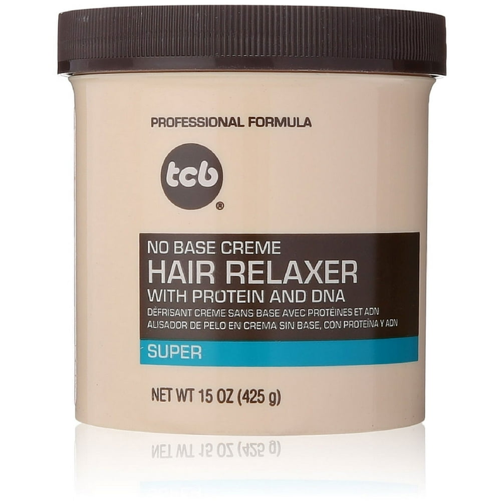 TCB Hair Relaxer No Base Creme Super 15 Oz,Pack of 3 - Walmart.com ...