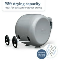 Minky Homecare 5 Line Retractable Clothesline - Walmart.com