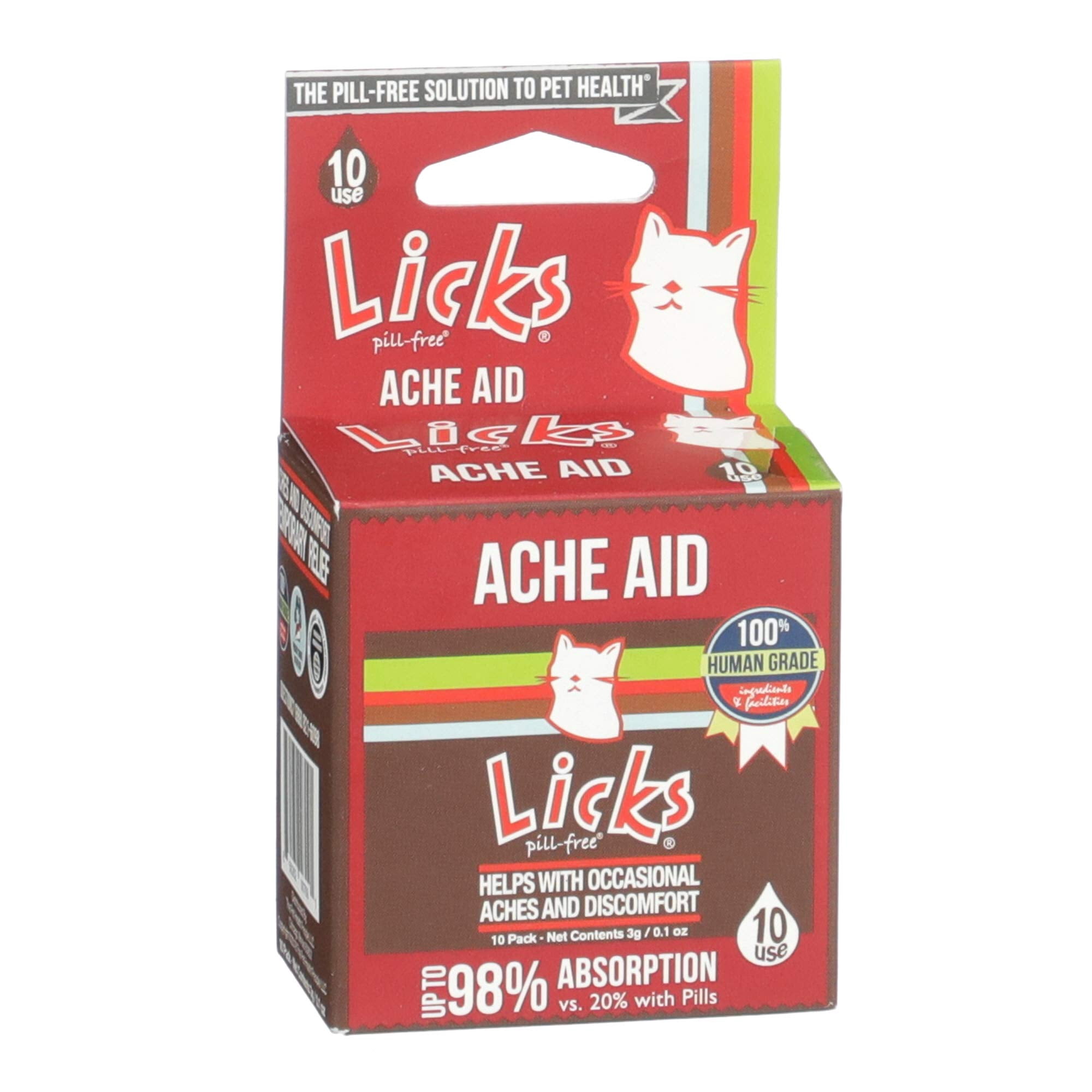 Suplemento para gatos, sin pastillas, para lamer el dolor de gato ...