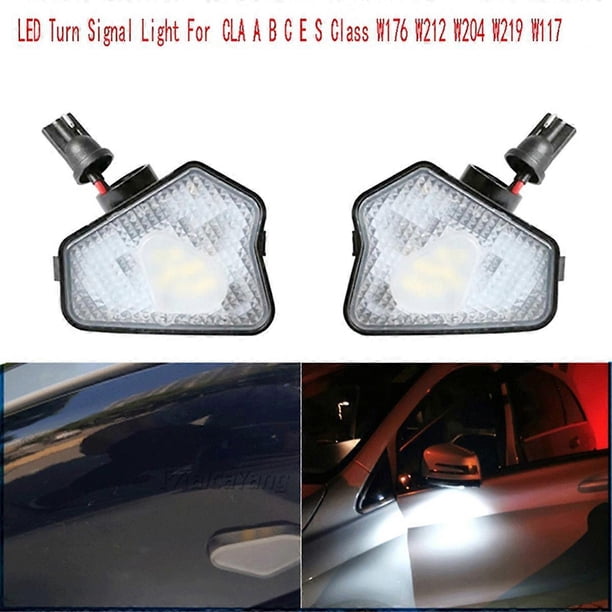 Car Puddle Light Rear Mirror Welcome Light LED Turn Signal Light for ...