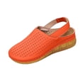 Bkhluea Women Perforated Back-Strap Comfortable Clogs Slip On ...