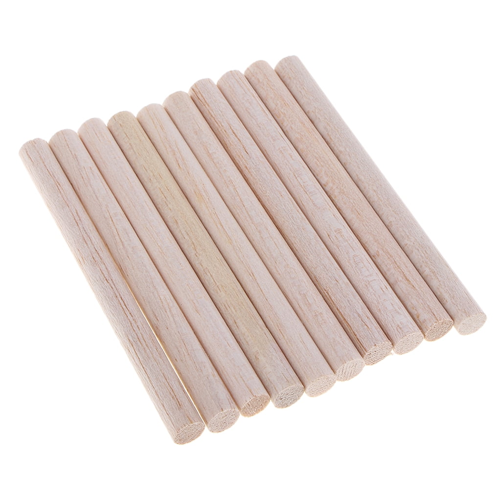 Balsa stick wooden sticks for DIY for model making 10 Pieces 110mm ...
