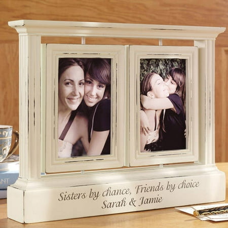 Personalized Rotating Photo Frame, Single or Double - Walmart.com