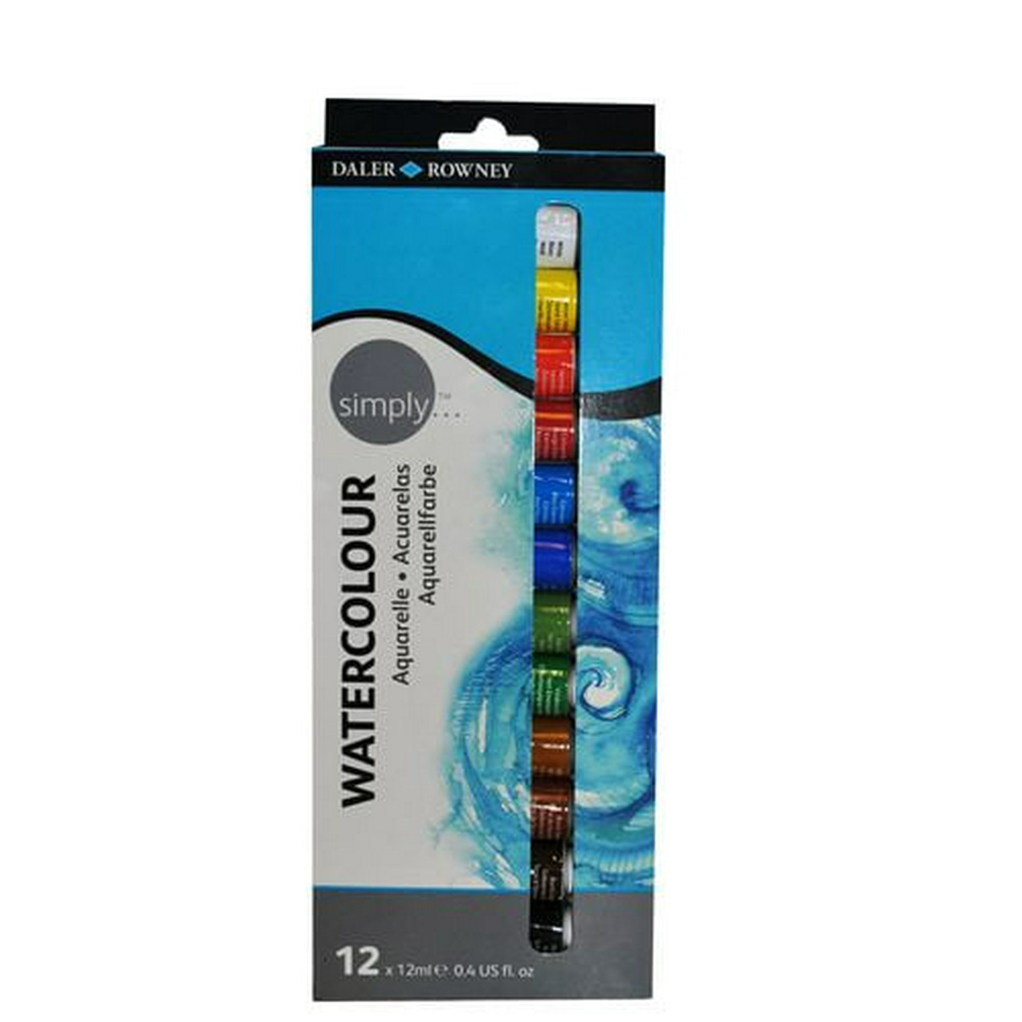 Click here for Daler-Rowney Simply Watercolor Tubes 12x12ml prices