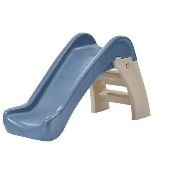 Step2 Outdoor Portable Play & Fold Jr. Slide™, Blue, Kids Ages 1.5 ...