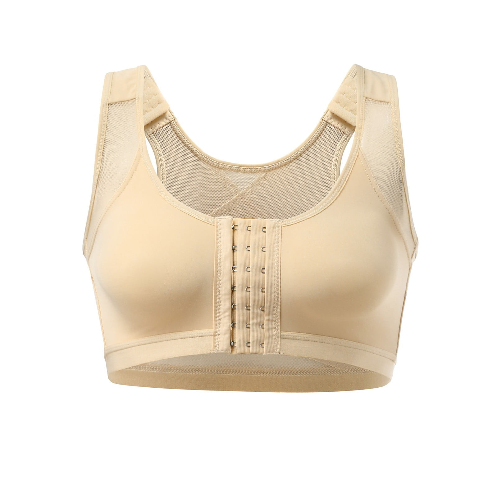 Bra For Seniors Front Closure Posture Corrector Bra For Women Full ...