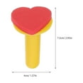 Masteelf 5 Pcs Star Shaped Sponge Brushes Sponges Stamper for DIY ...