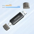Topesel USB 3.0 Flash Drive 64GB, Type-C OTG, Dual USB Storage for ...