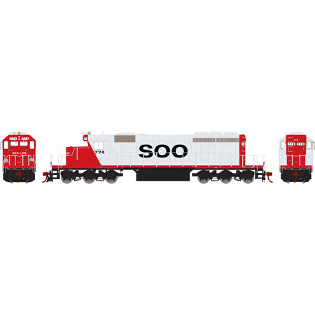 Athearn 16618 HO SOO Line SD40-2 Diesel Locomotive RTR #774 - Walmart.com