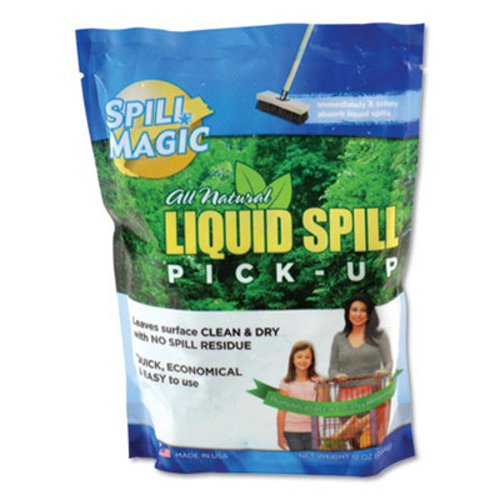 2PK-Spill Magic Sorbent Lightweight Powder, 12 oz Bag, White - Walmart.com
