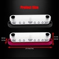 Ampper Power Distribution Block Bus Bar 12V, 3 x M8 (5/16") Studs & 10 ...