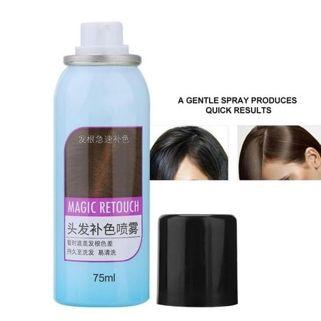 75ml Disposable Nourishing Hair Dye Hair Color Color Spray Spray Cover ...