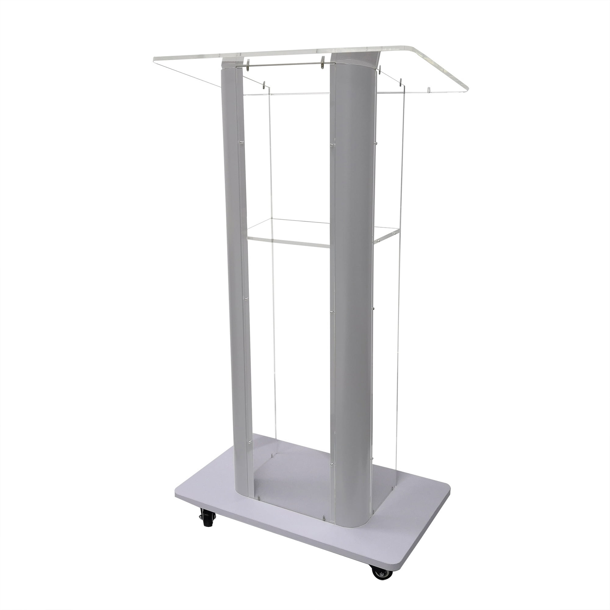 Click here for Fixturedisplays Clear Acrylic Plexiglass Podium Cu... prices