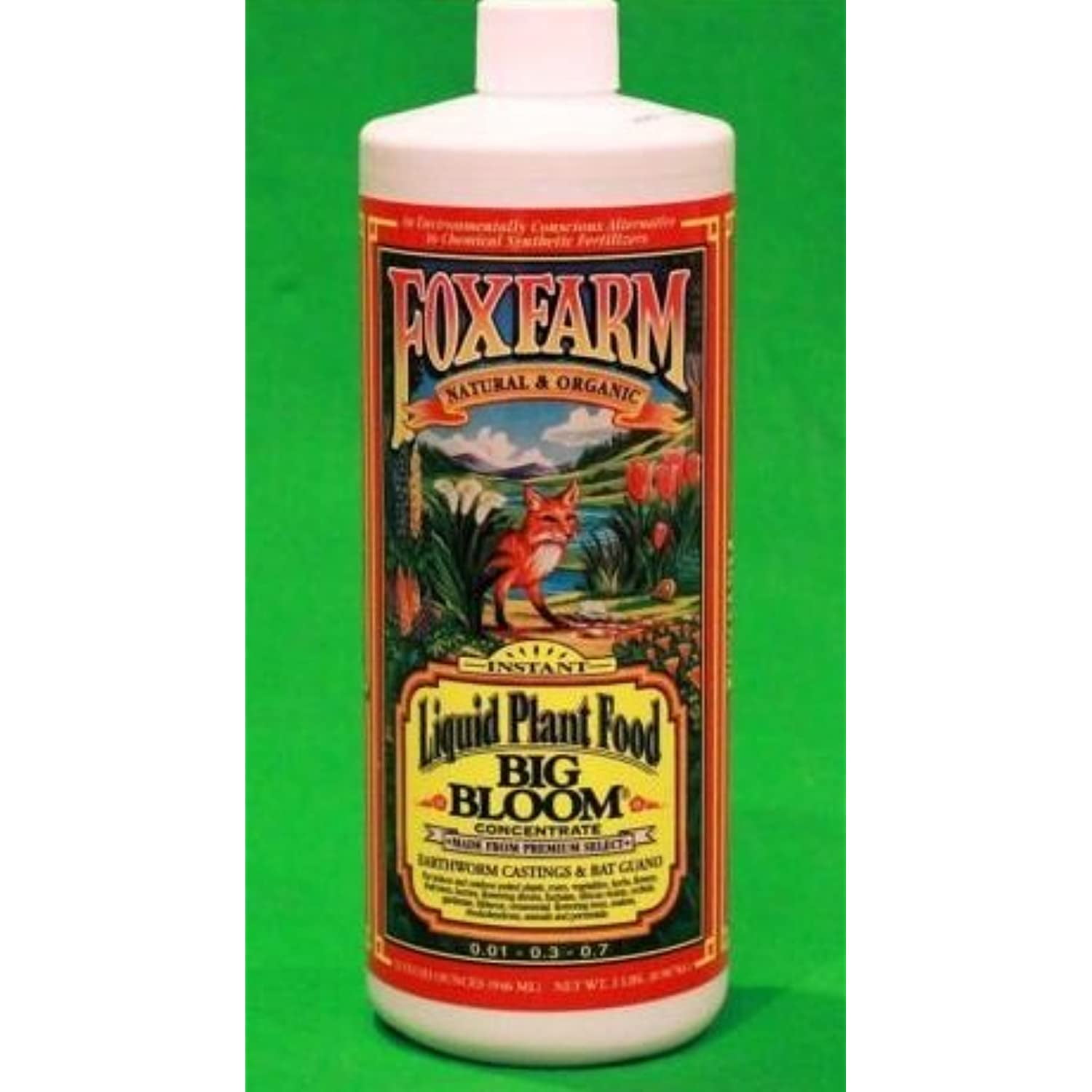 Fox Farm Big Bloom 1 Quart qt 32oz - liquid foxfarm nutrients - Walmart.com