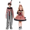 BOOMNY Boys Joker Dress Up Striped Long Sleeve Tshirts Suspender Pants ...