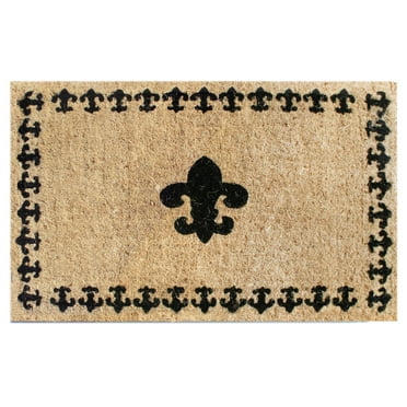 Imports Decor Spiral Doormat, Cross Hatch, 18-Inch by 30-Inch - Walmart.com