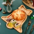 1 Pcs Christmas Wooden Serving Platter Christmas Tree Charcuterie ...