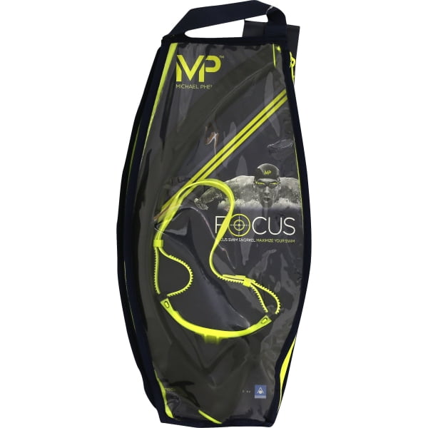 Michael Phelps Focus Swim Training Snorkel: Black/Neon - Walmart.com
