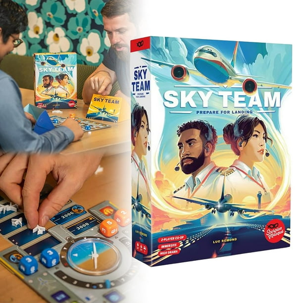 Scorpion Masqué Sky Team | Cooperative Dice Game | Ages 14+ | 2 Players ...