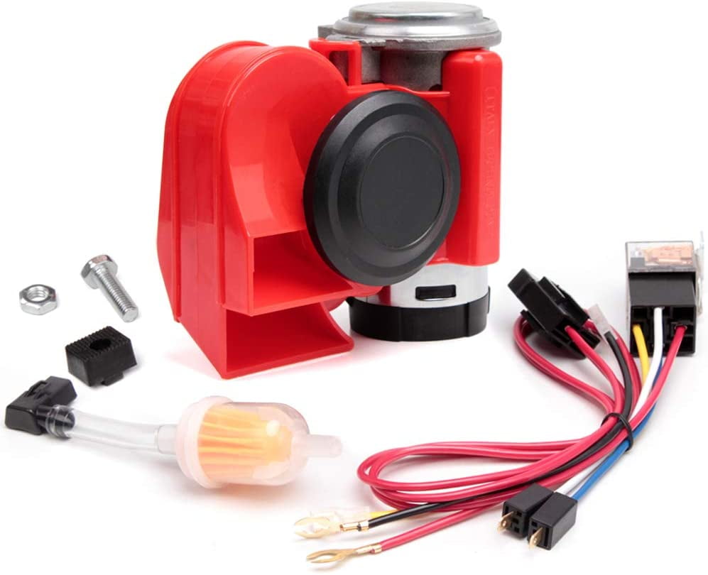 FARBIN Mini Air Horn 12V 150db Super Loud, Compact Car horn with ...