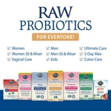 Garden of Life Raw Probiotics Colon Care, 50 Billion CFU, Digestive ...