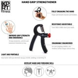 XPRT Fitness Adjustable Hand Grip Strengthener 20-90 Lb for Workout ...