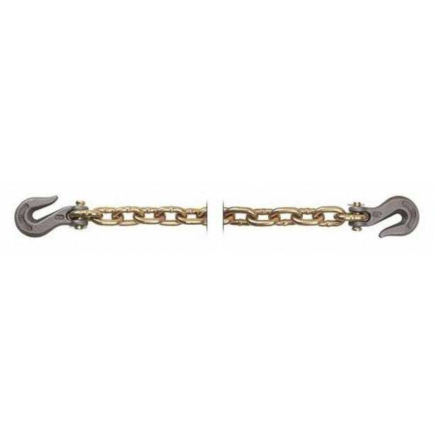 Peerless Grade 70 Transport Chains, 3/8 in, 6,600 lb Limit, Yellow ...