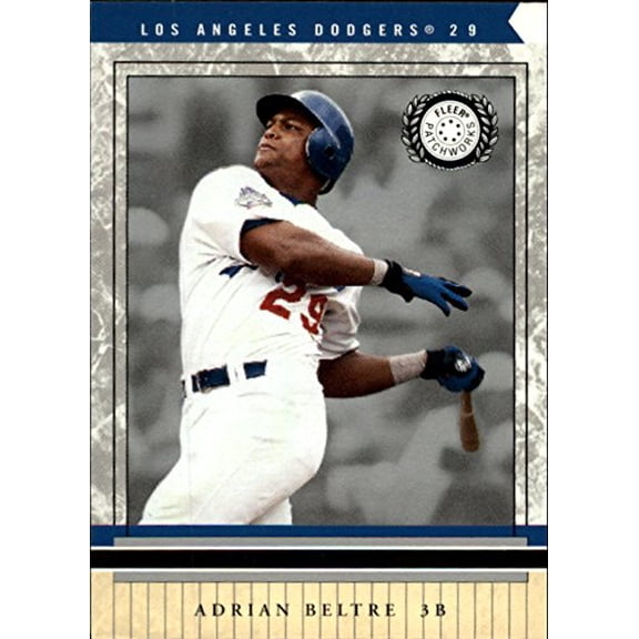 2003 Fleer Patchworks #70 Adrian Beltre MLB Baseball Trading Card ...