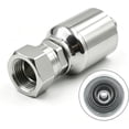 10 Pack Industrial Hydraulic Replacement Fittings, Carbon Steel ...