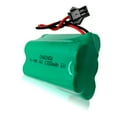 QBLPOWER Outdoor 6V 1300mAh Ni-MH AA Rechargeable Battery for Solar ...