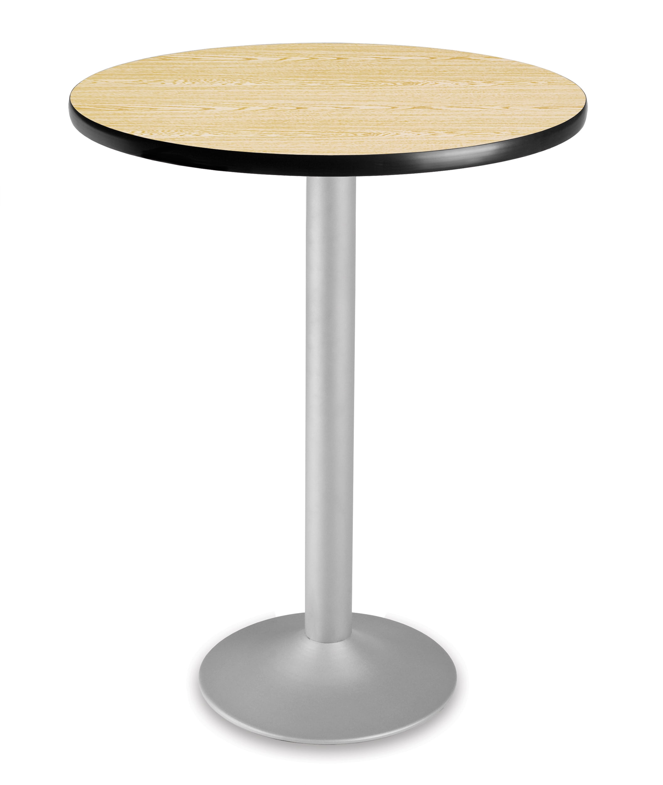 OFM Model CFT30RD 30" Round Folding Cafe Height Table with Pedestal ...