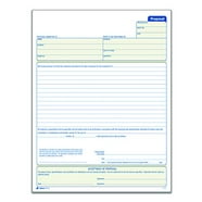 Adams Ledger Binder Refill Sheets, 6-Ring, 5 x 8 1/2, Green/White, 100 ...