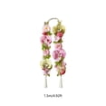 SLYNSHome Handmade Floral Graduation Lei, Green Silk Flower Graduation ...