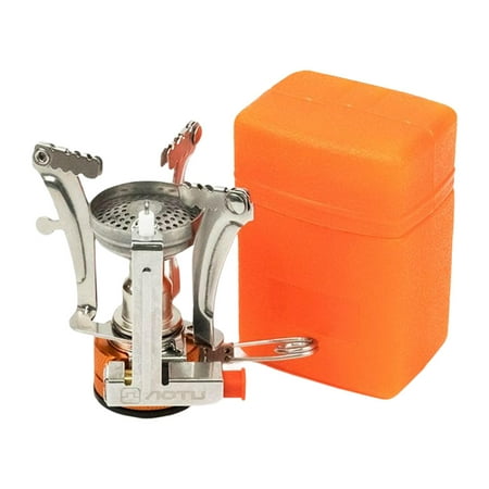 Camping Portable Gas Burner, Folding Gear Backpack Cooker Steel ...