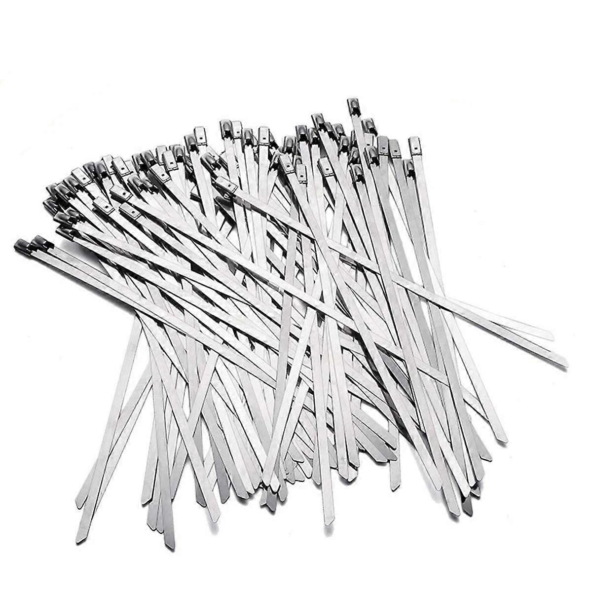 Peachloft Zip Ties,Multi-purpose Locking Cable Metal Zip Ties,Stainless ...