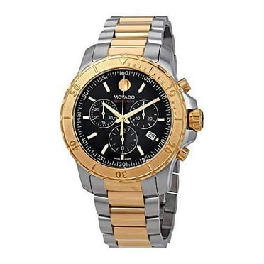 Movado Men's Series 800 Swiss Quartz Chronograph 42mm Watch - Black ...