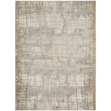 Calvin Klein Modern Abstract Area Rug, CK950 Rush Collection, High-Low ...