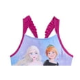 Disney Frozen Elsa & Anna Girls Bathing Suit Swimwear: Tankini Top ...