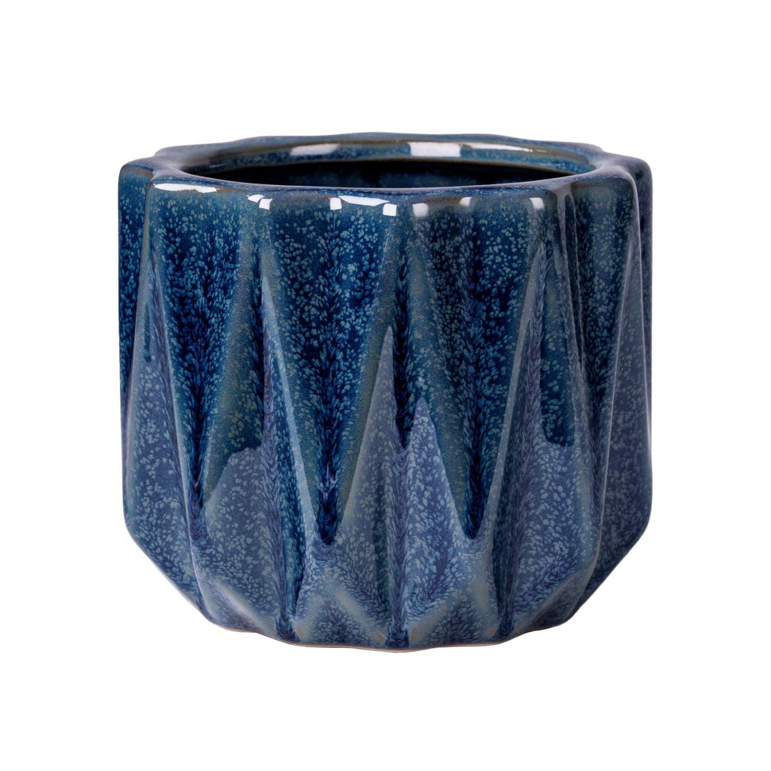 Click here for Better Homes & Gardens 5 Ceramic Geometric Pot-Whi... prices