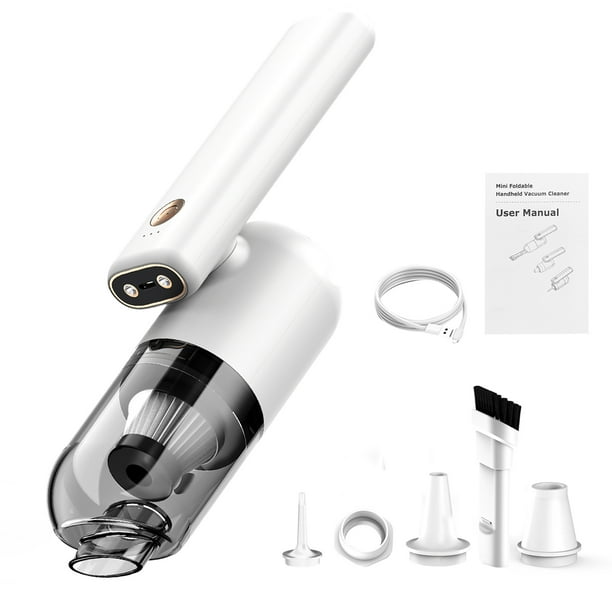 Car Vacuum Cleaner, 50W High Power Handheld Vacuum with LED Lights ...