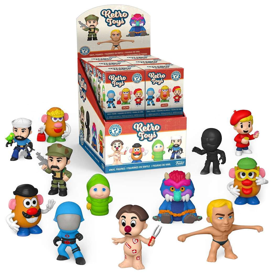Funko Hasbro Mystery Minis Retro Toys Mystery Box (12 Packs) - Walmart.com