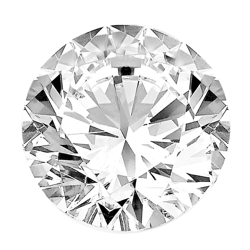 3.7mm Round Loose Diamond (.2 cttw.) - Walmart.com
