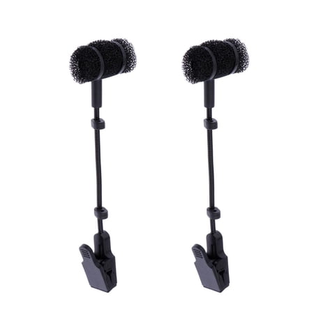 2x Small Wireless Microphone MIC Holder for Performance | Walmart Canada
