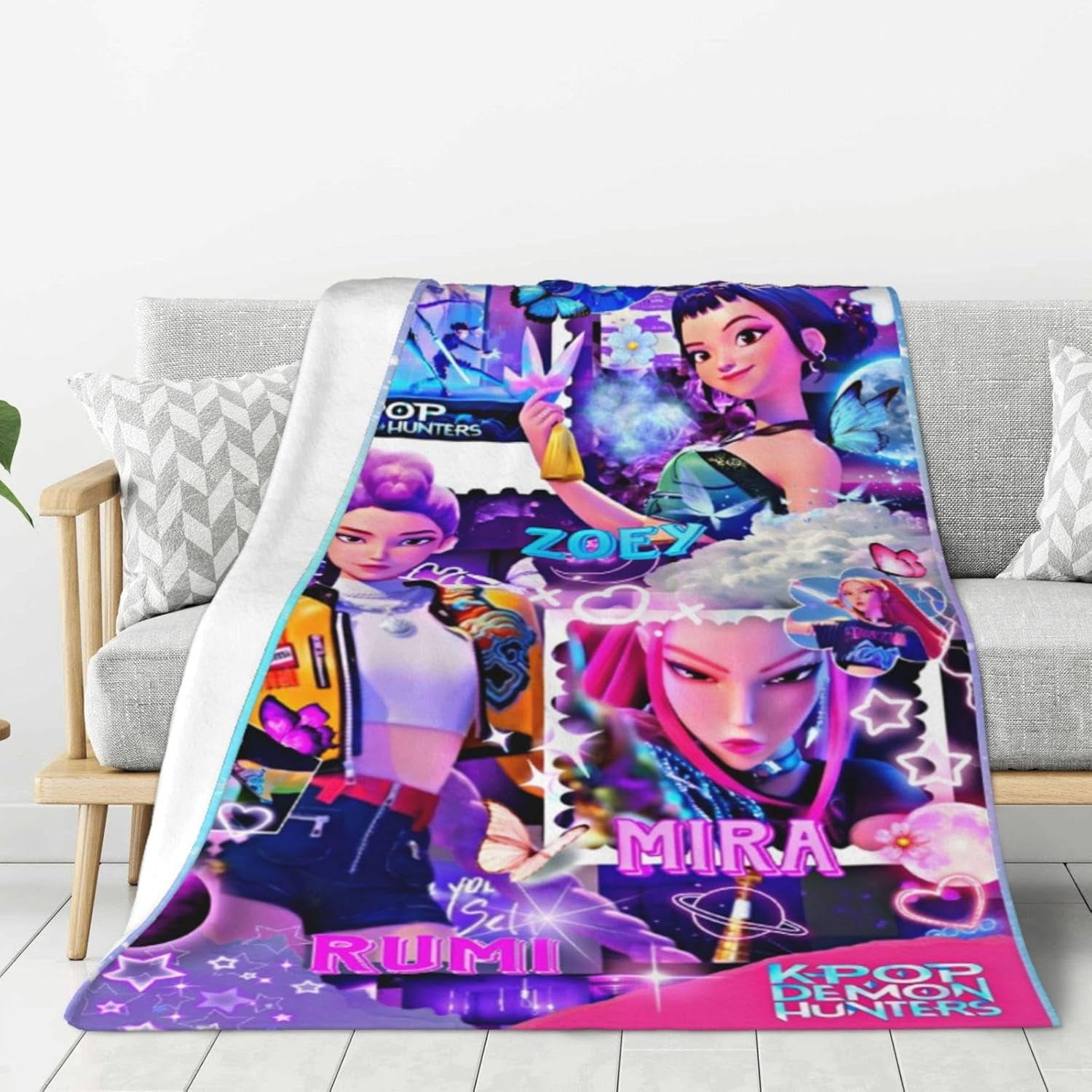Click here for Walfour Flannel Sofa Throw Blanket K-Pop- Korean G... prices