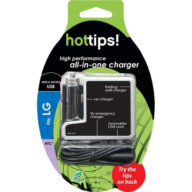 Hottips 1917596 Multi-Tip LG All-In-One Charger - Case of 48 - Walmart.com