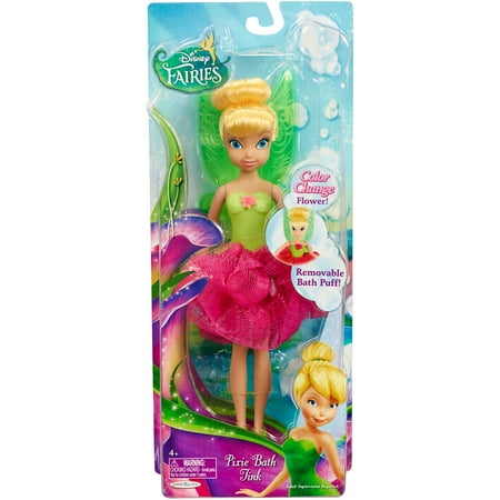 Disney Fairies 9" Pixie Bath Fairy - Walmart.com