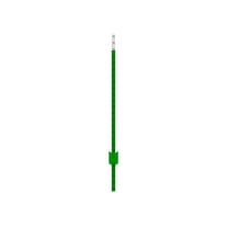American Posts 7801343 6 ft. Powder Coated Green Steel Studded T-Post ...