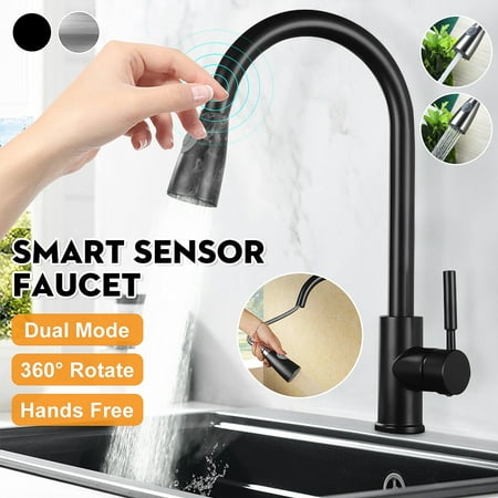 360° Smart Touch Inductive Sensitive Faucet Mixer Tap Outlet Water ...