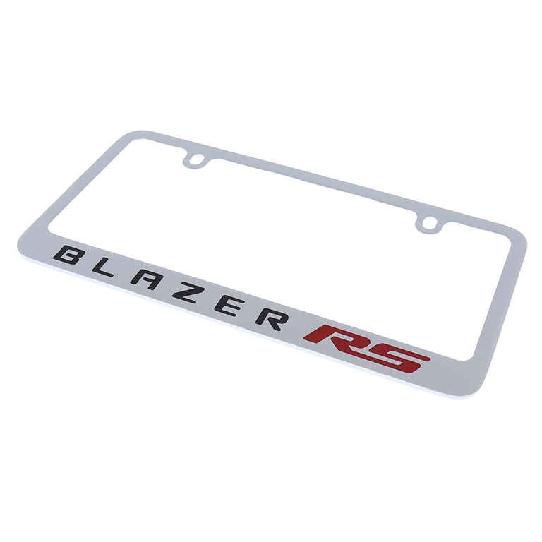 Chevy Blazer RS 2020 No Drill No Holes License Plate Holder, 52% OFF
